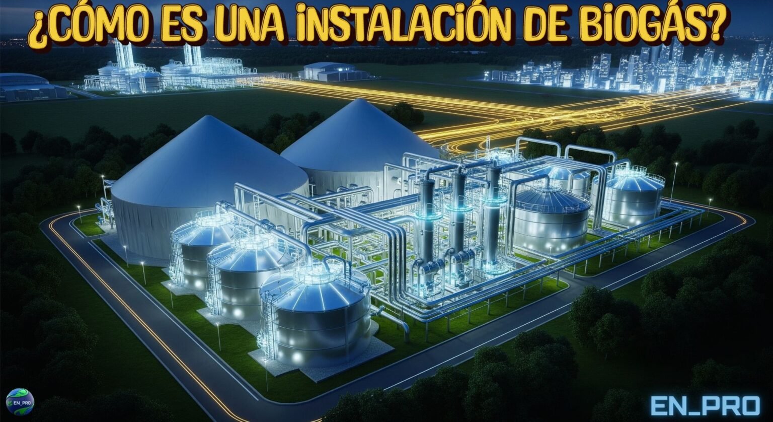 QUÉ ES UNA PLANTA DE BIOGÁS Y SUS BENEFICIOS 】